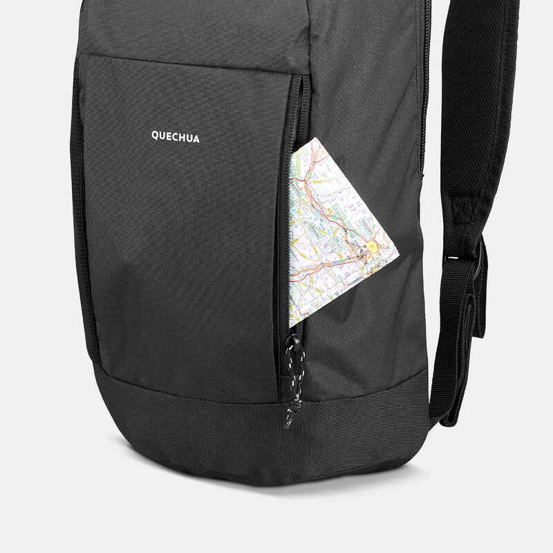 Mochila de senderismo de 10 L negra NH100 Arpenaz - Decathlon