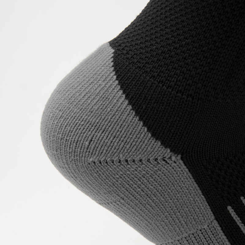 Kids' Knee-Length Rugby Socks R500 - Black - Decathlon