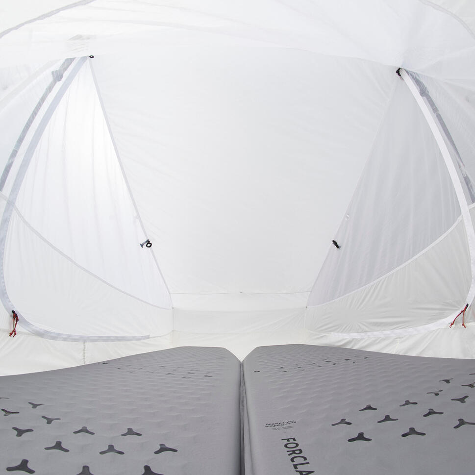 Ultra-light and compact 2-seater trekking tarp tent MT900 FORCLAZ ...