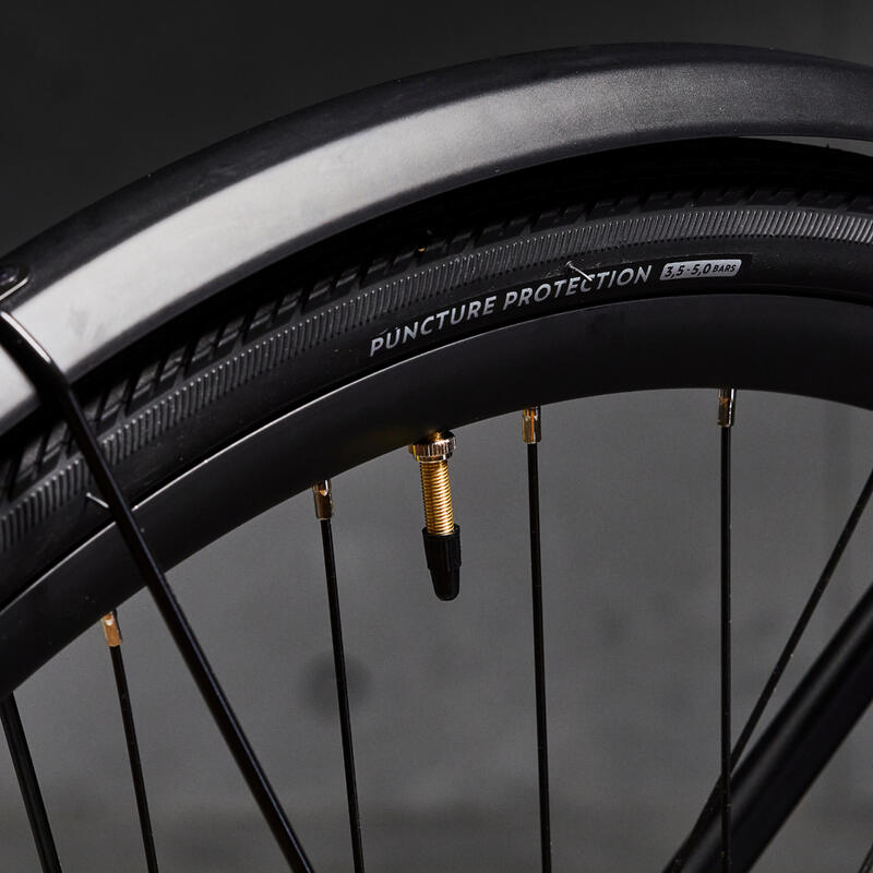 Reifen Speed 900E 700x35 ETRTO 37-622 Pannenschutz schwarz | BTWIN ...