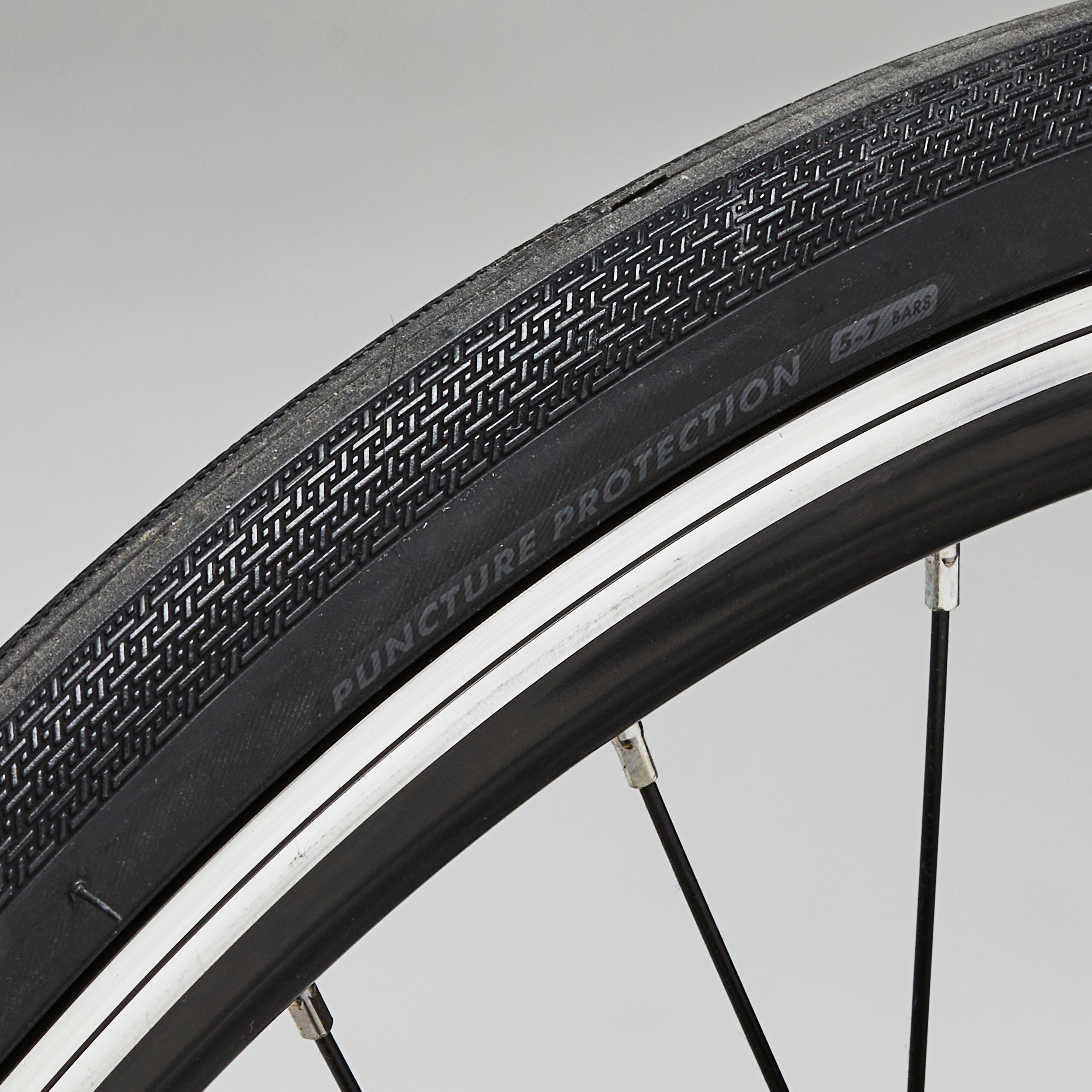 Single Speed City Bike - 500 - graphite grey - Elops - Decathlon