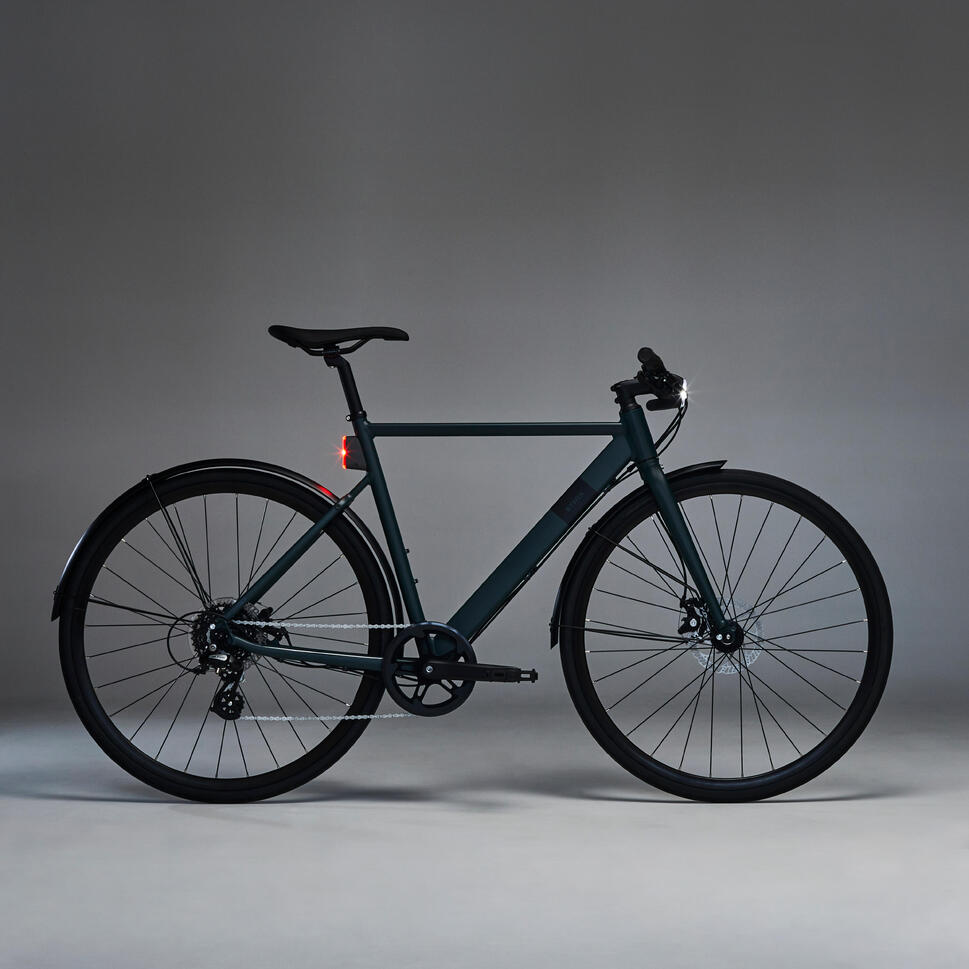 VELO VILLE RAPIDE ELOPS SPEED 900 VERT BTWIN | Decathlon