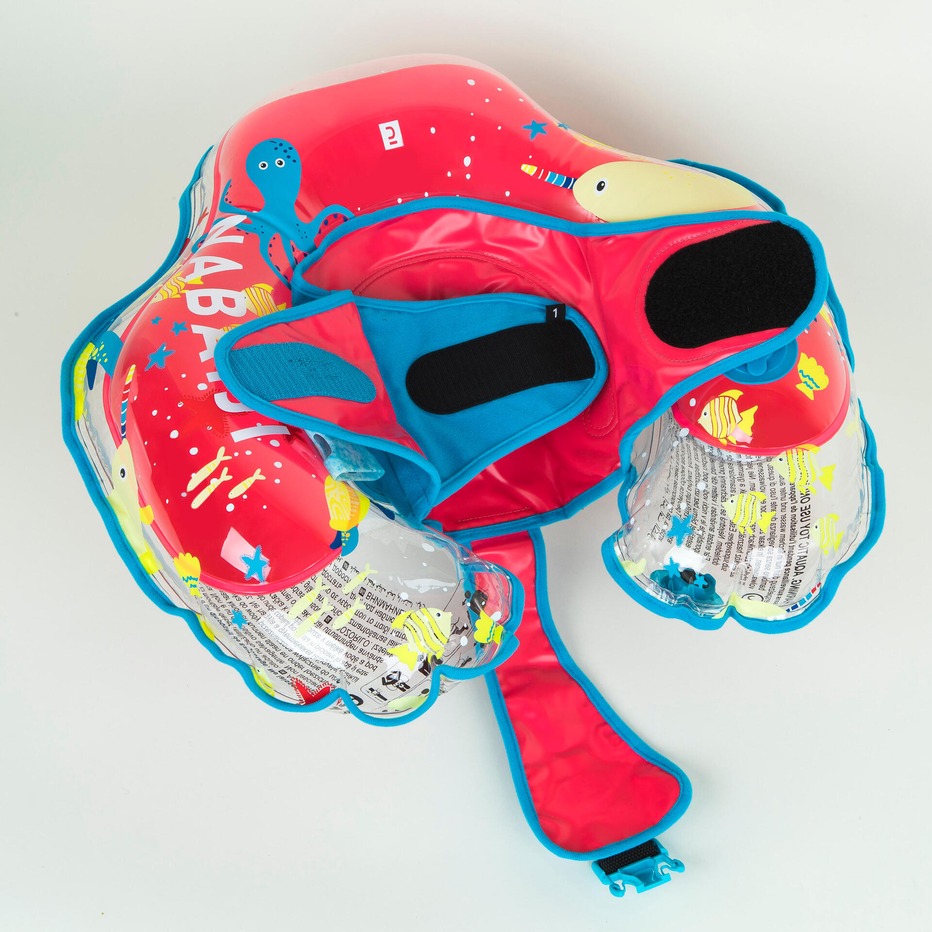 Baby Inflatable Pool Float with Built-in Harness and base 6 to 24 ...