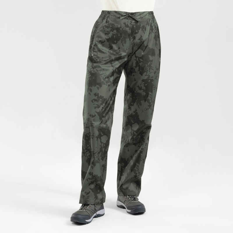 Regenhose Damen Wasserdicht Wandern Raincut Decathlon