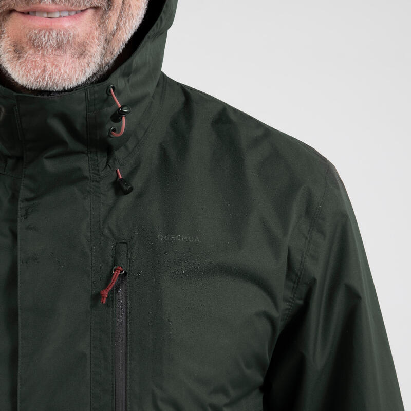 Men’s Waterproof Hiking Jacket NH500 Imper QUECHUA - Decathlon