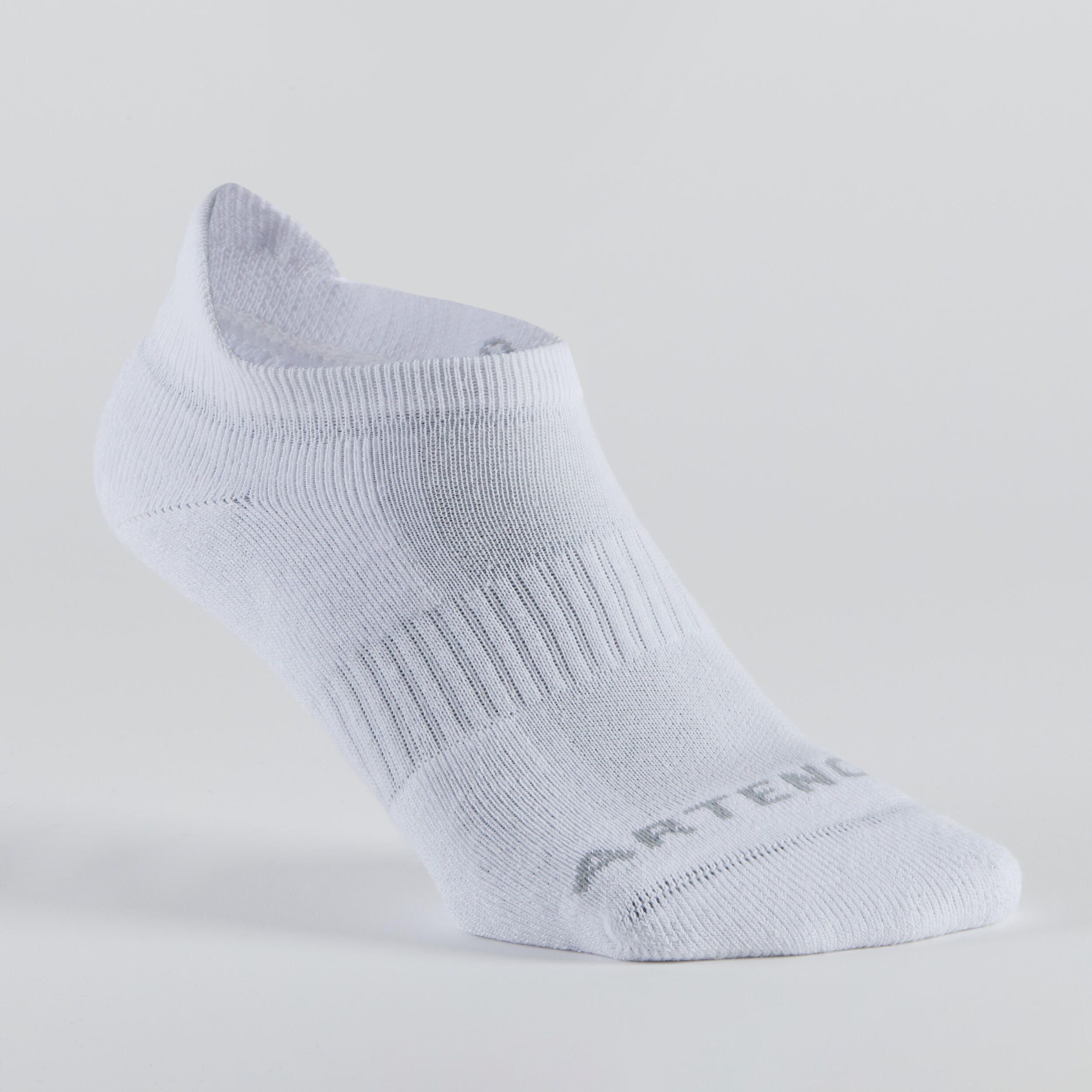 Low Sports Socks Tri-Pack RS 500 - White - Decathlon