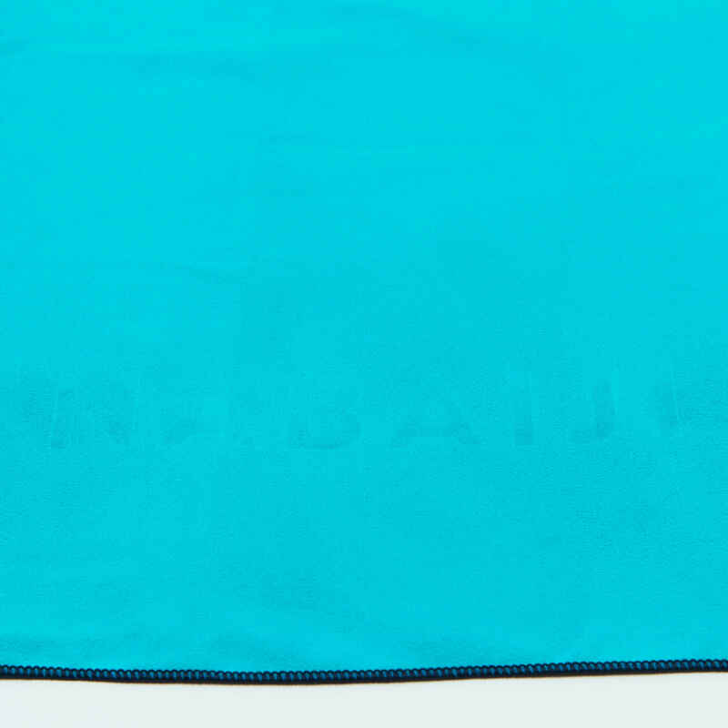 Toalla de microfibra para natación talla M 60x80cm Nabaiji - Azul ...