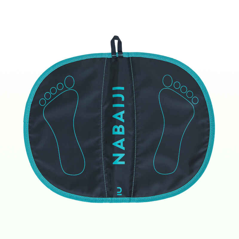 POOL MAT - SWIMMING FOOT HYGIENE - BLUE/GREY - Decathlon