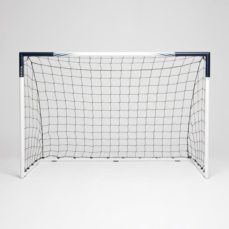 Aluminium voetbaldoeltje Classic Goal SG500 maat M 1,80x1,20 m blauw ...