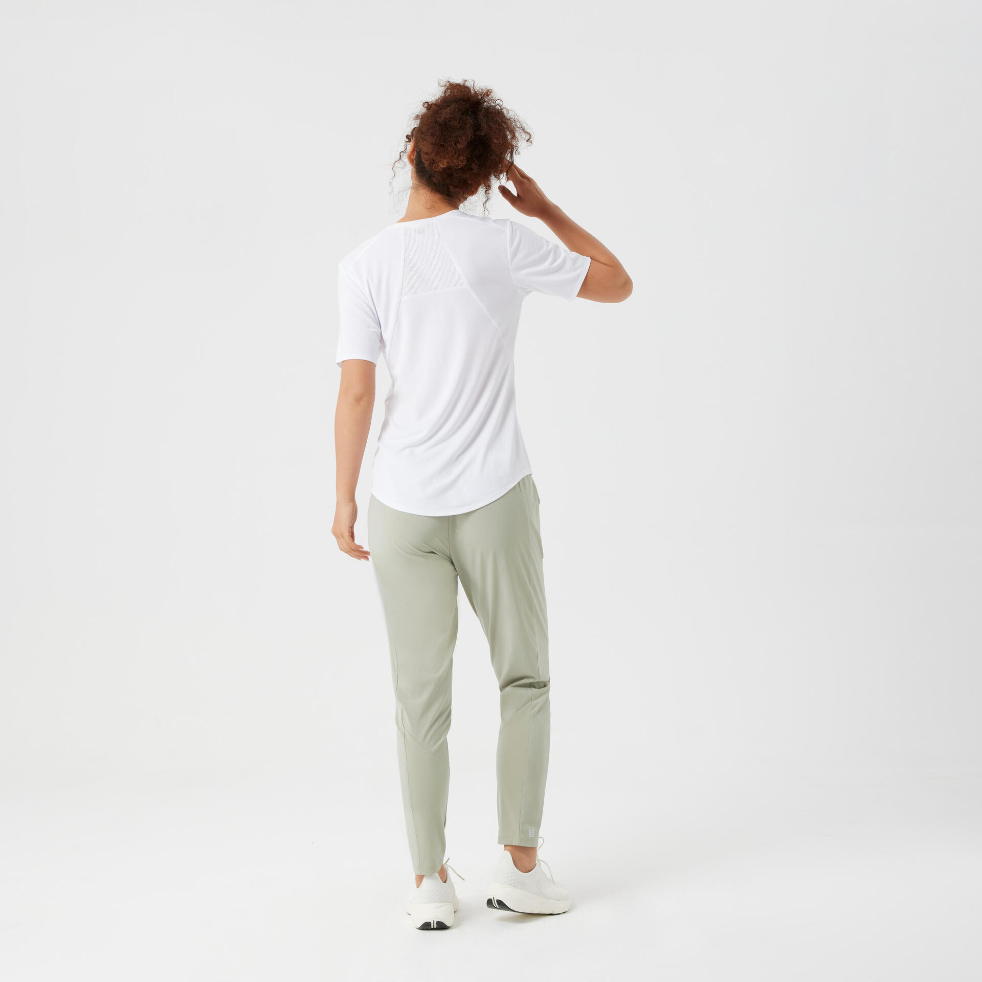 Women's Fitness Cardio Carrot-Cut Jogging Bottoms - Green