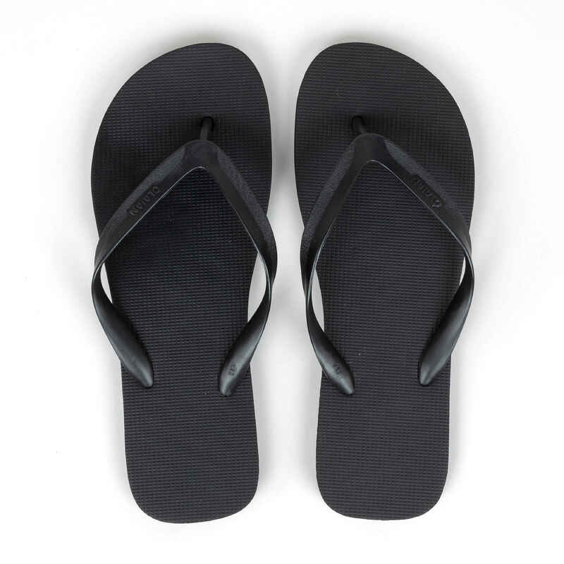 Chanclas negras para hombre 100 - Decathlon