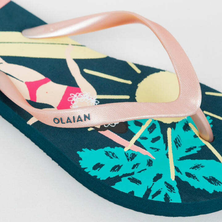 Slippers meisjes 150 Géo blw | OLAIAN | Decathlon.nl