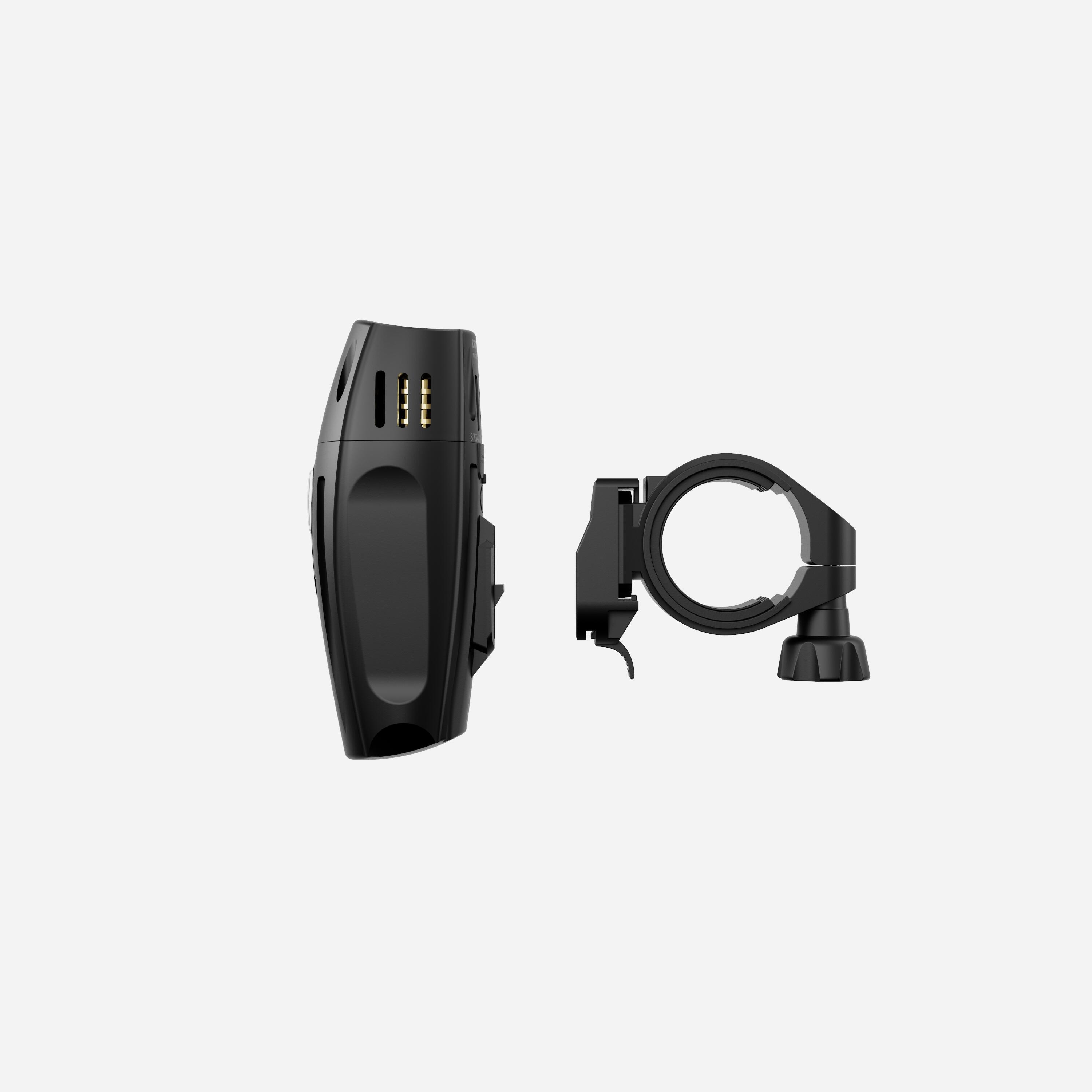 USB Front Bike Light - FL 920 - Black - Elops - Decathlon