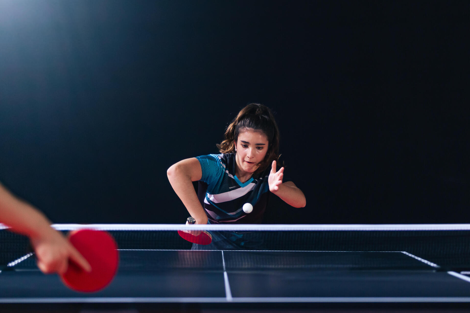 Table Tennis Balls TTB 100 1* 40+ 72-Pack - White
