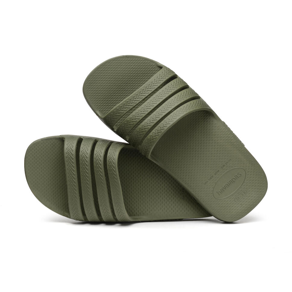 HAVAIANAS Slippers voor heren Stradi groen | Decathlon