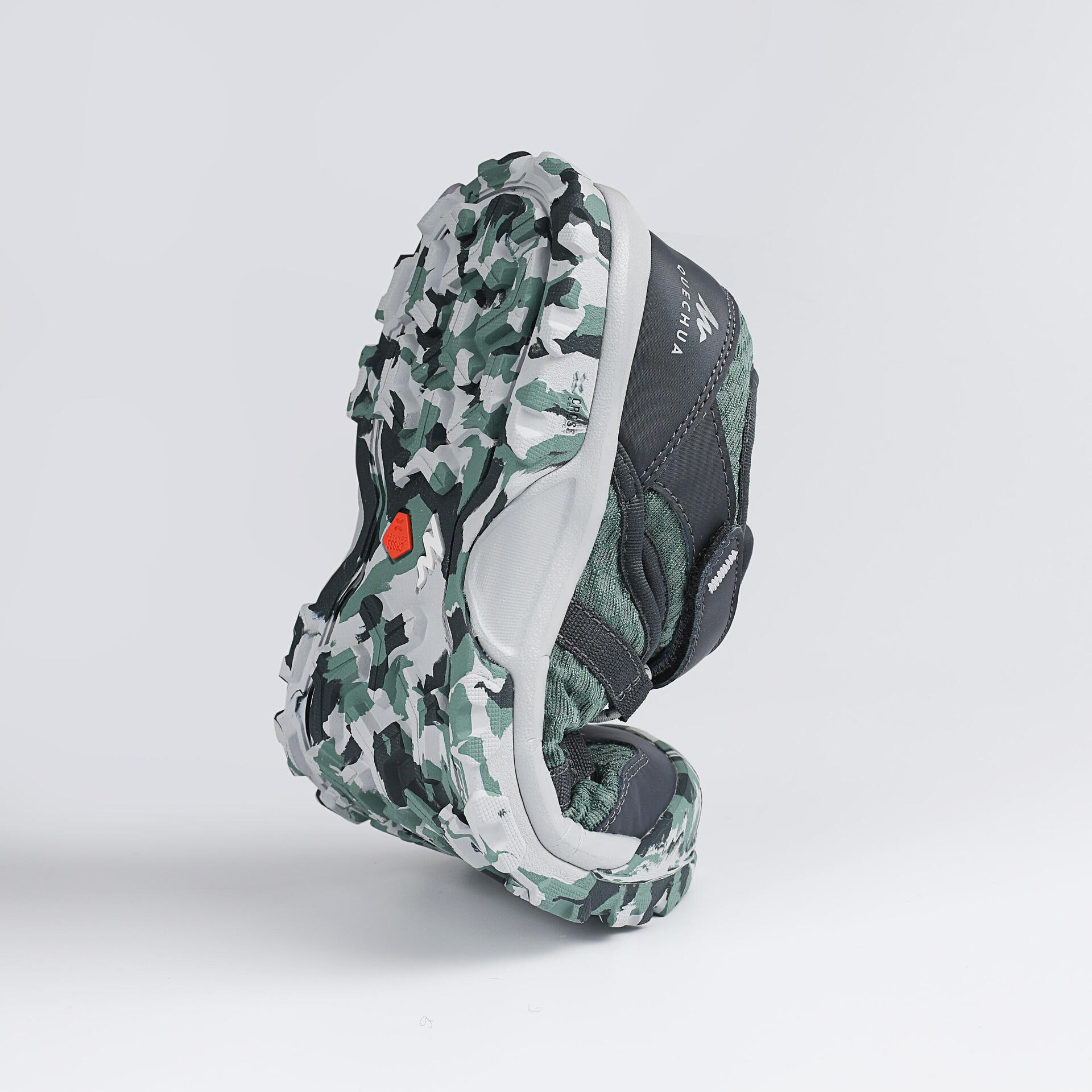 Boys Mountain Hiking Sandals Quechua MH150 Junior - Green