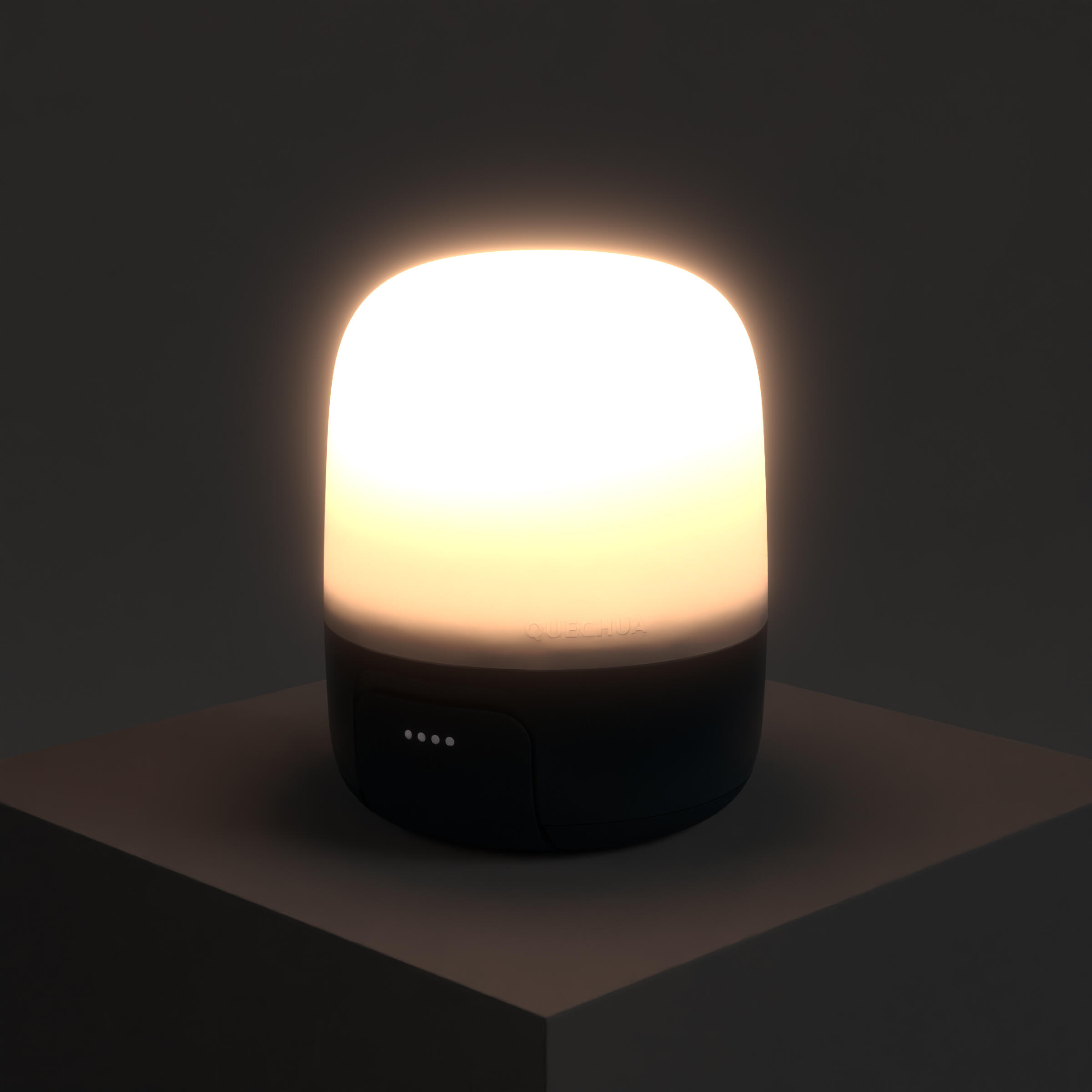 400lm rechargeable camping lamp and external battery BL400 | Decathlon