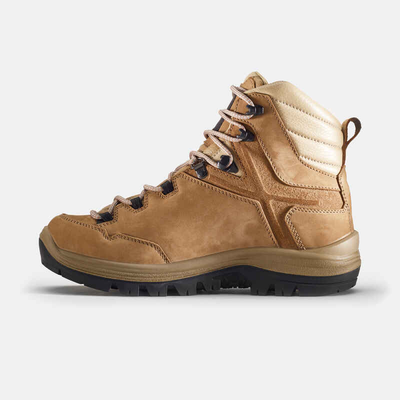 BOTAS DE TREKKING PIEL IMPERMEABLES - VIBRAM - MT500 LEATHER - MUJER ...