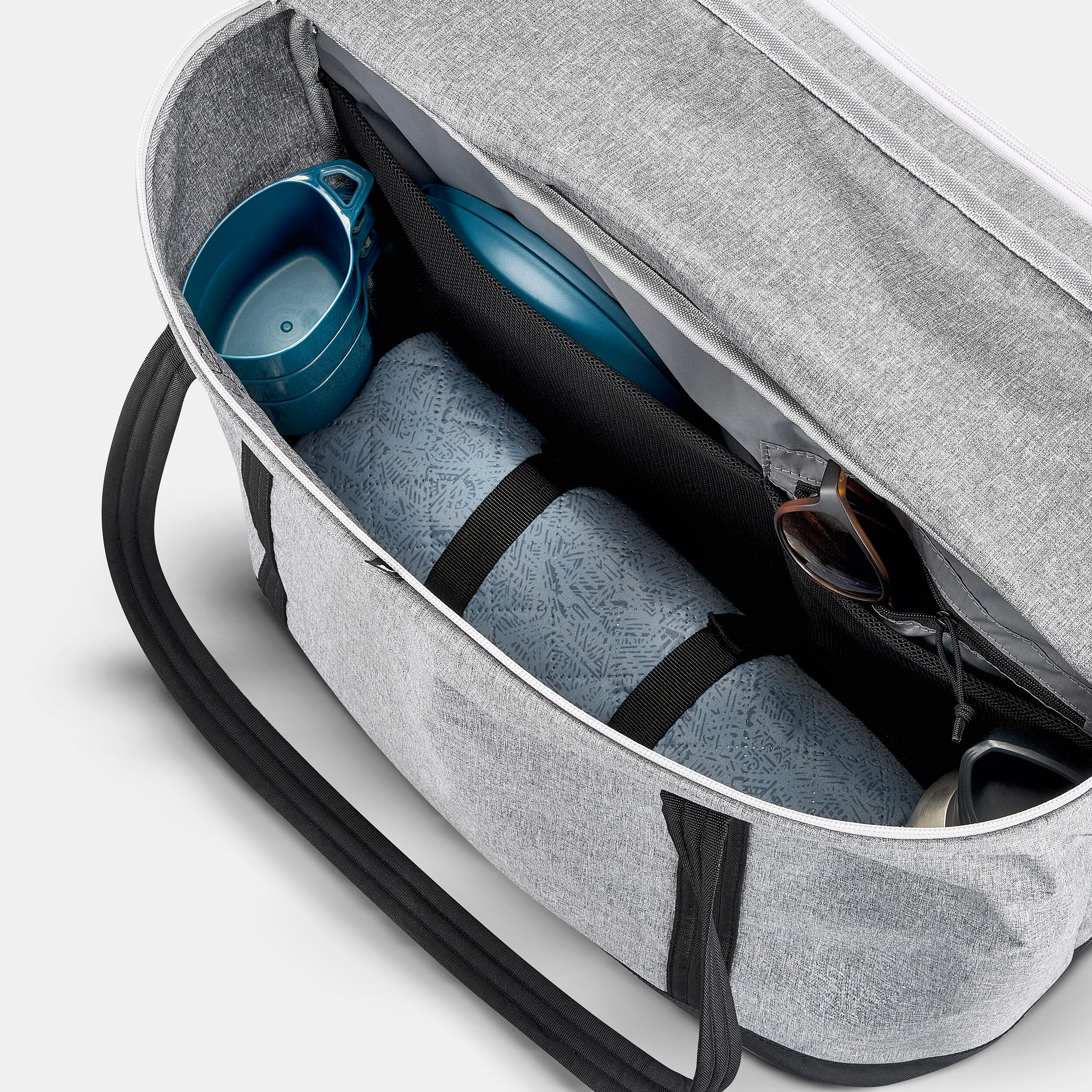 Torba za piknik s dva pretinca 40 l izotermalna - Decathlon