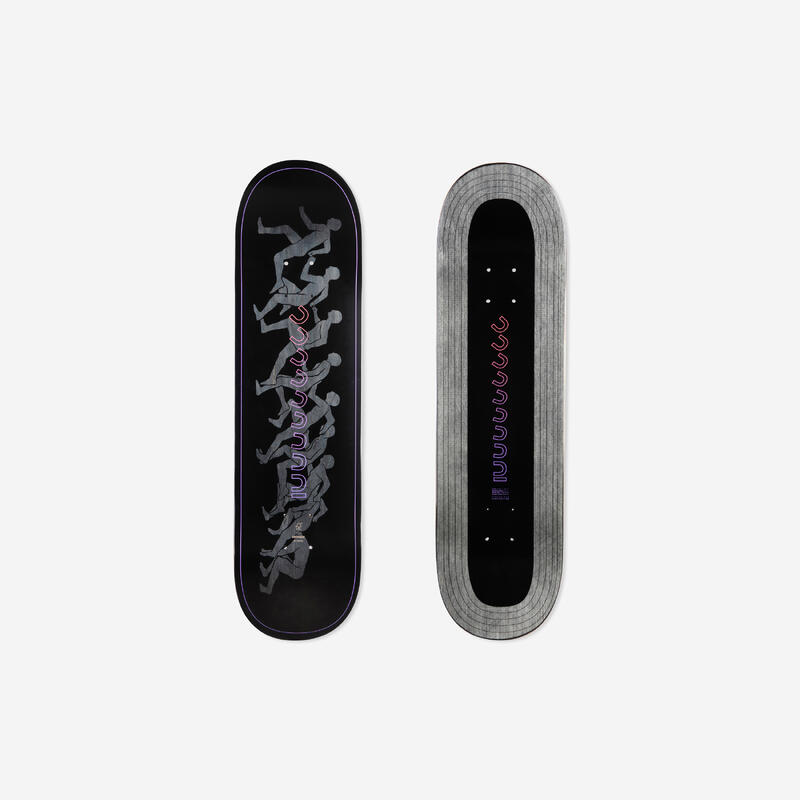 8.25" Composite Skateboard Deck DK900 FGC - Black - Decathlon