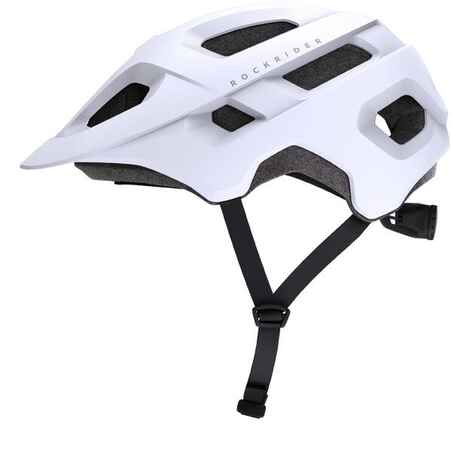 Mountain Bike Helmet EXPL 100 - White - Decathlon