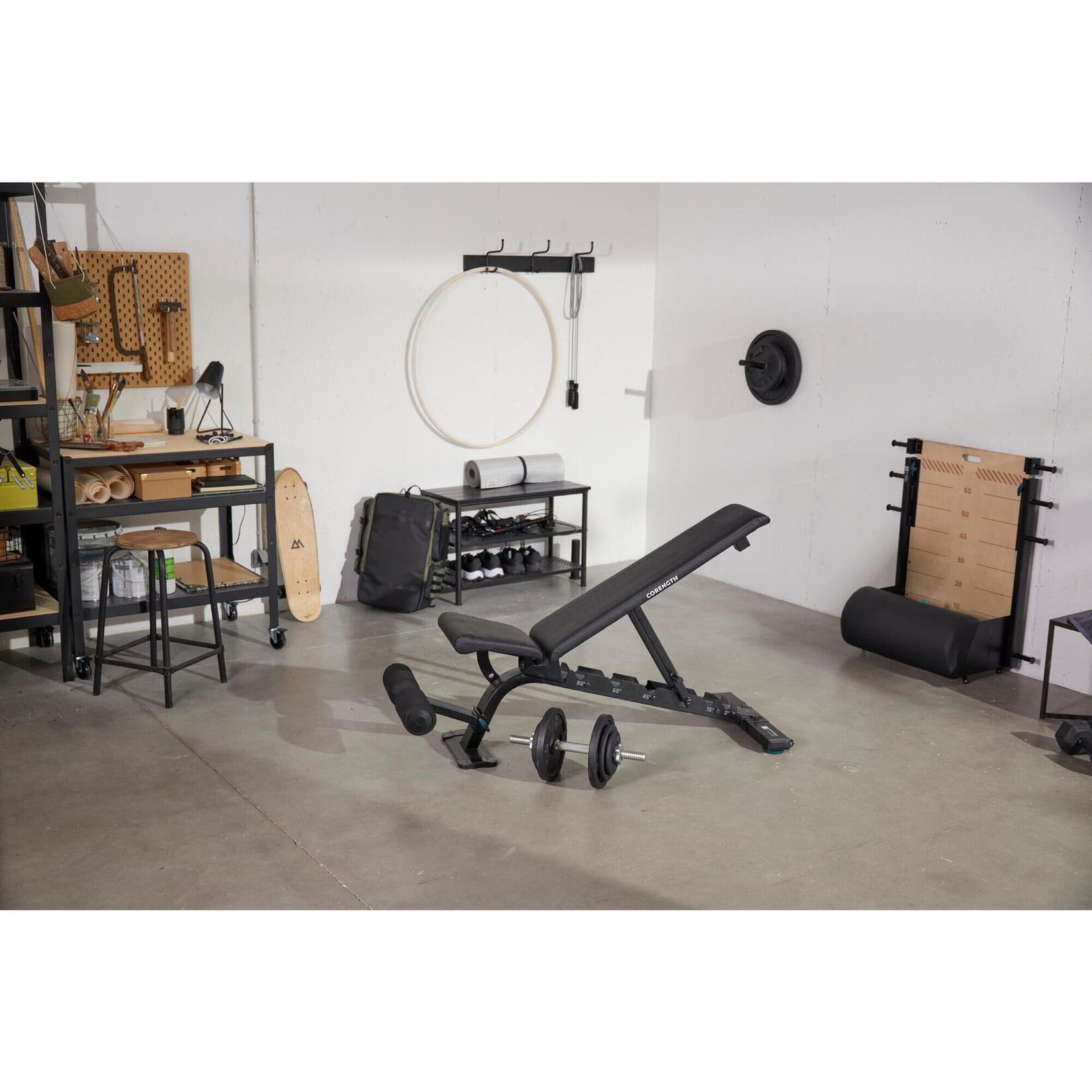Banc de musculation renforcé, inclinable et déclinable - bench 900 ...