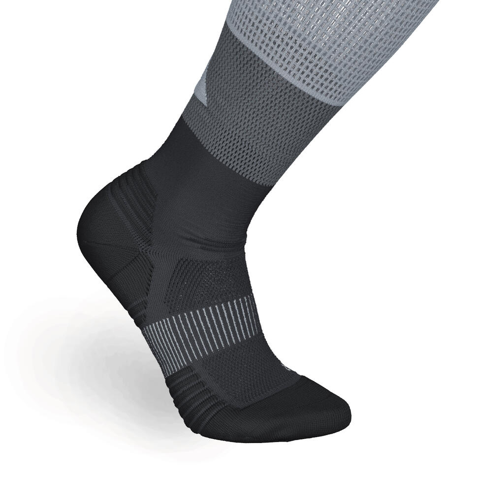 CHAUSSETTES DE COMPRESSION RUNNING 500 KIPRUN | Decathlon