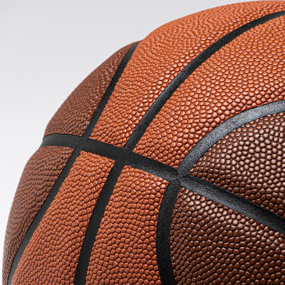 Bola de Basquetebol BT500 GRIP LTD Tamanho 7 Vermelho Preto TARMAK ...