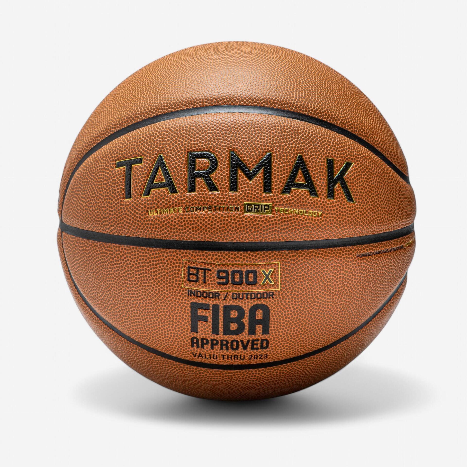 Basketball Size 7 FIBA BT900 Grip Touch - Orange