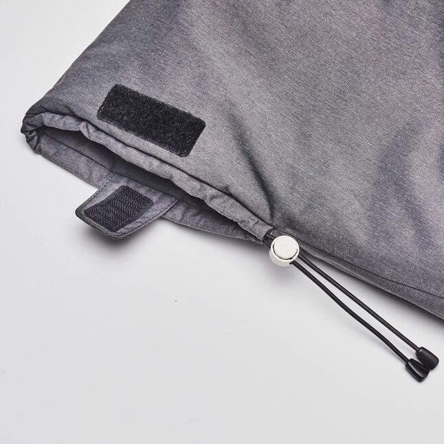 Warm, Waterproof Removable City Bike Cuffs 940 - Grey BTWIN - Decathlon