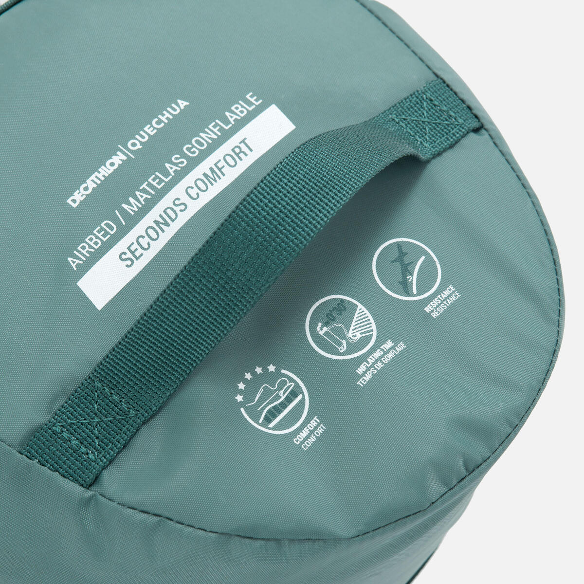 INFLATABLE CAMPING MATTRESS - AIR SECONDS COMFORT 70 CM - 1 PERSON ...