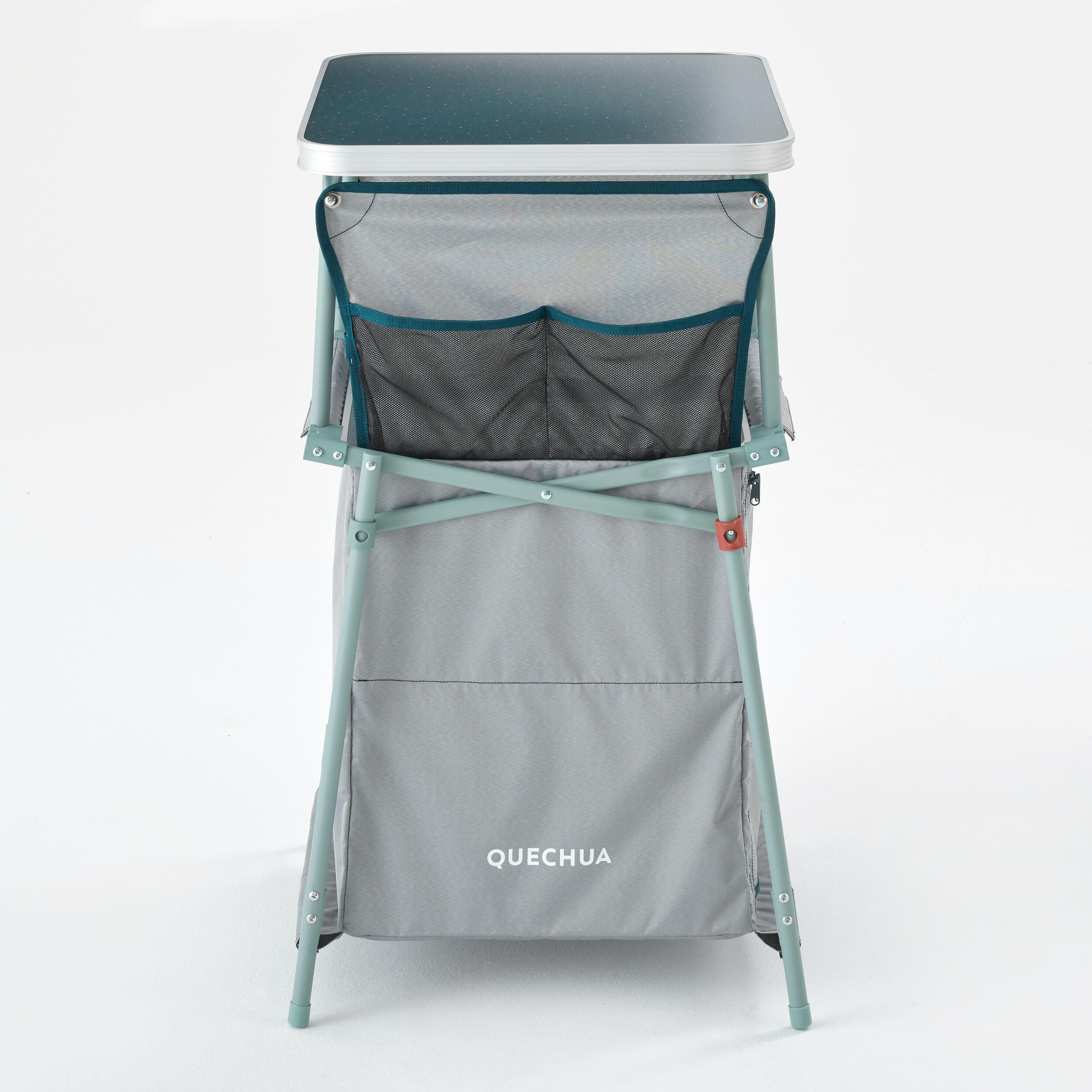 Compact Storage Unit - Granite, Verdigris - Quechua - Decathlon