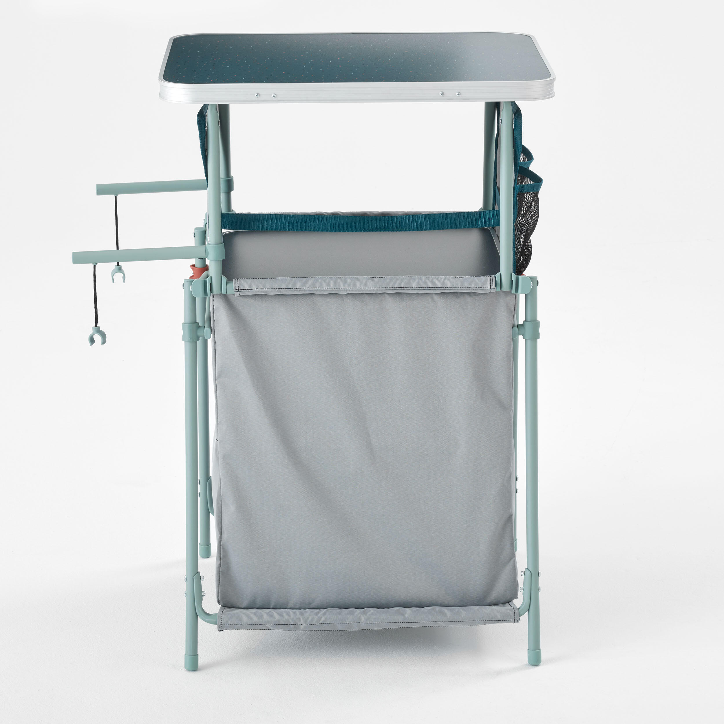 Compact Storage Unit - Granite, Verdigris - Quechua - Decathlon
