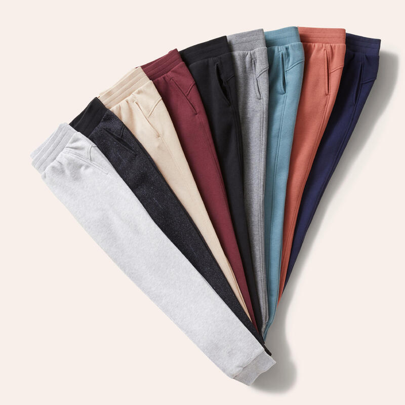 Kids' Warm Jogging Bottoms DOMYOS - Decathlon
