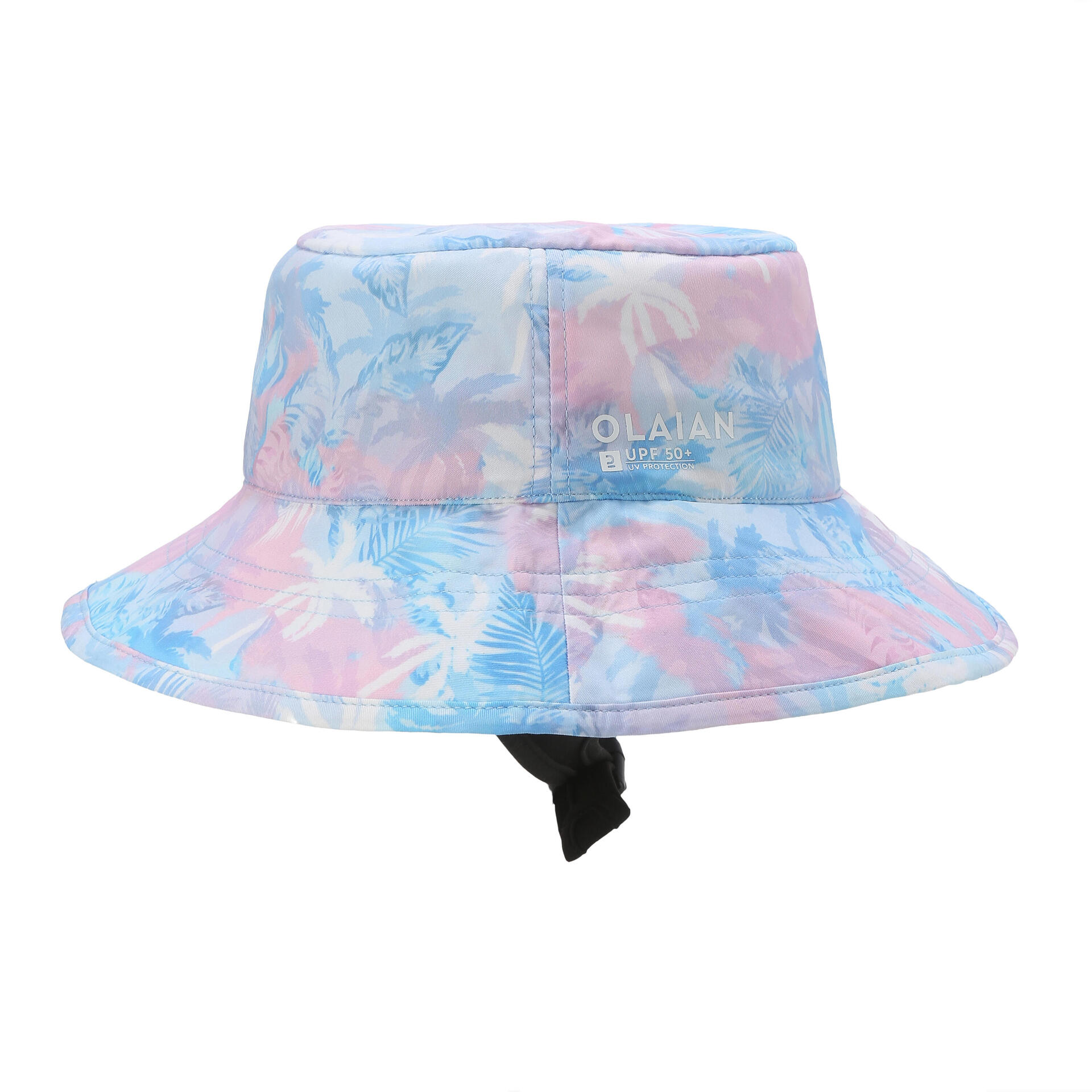 Kids' Surfing Hat - Palm Blue Pink