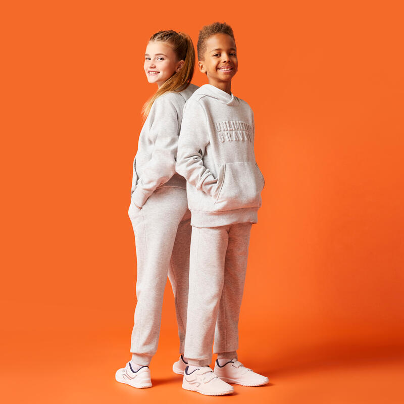 Kids' Warm Jogging Bottoms DOMYOS - Decathlon