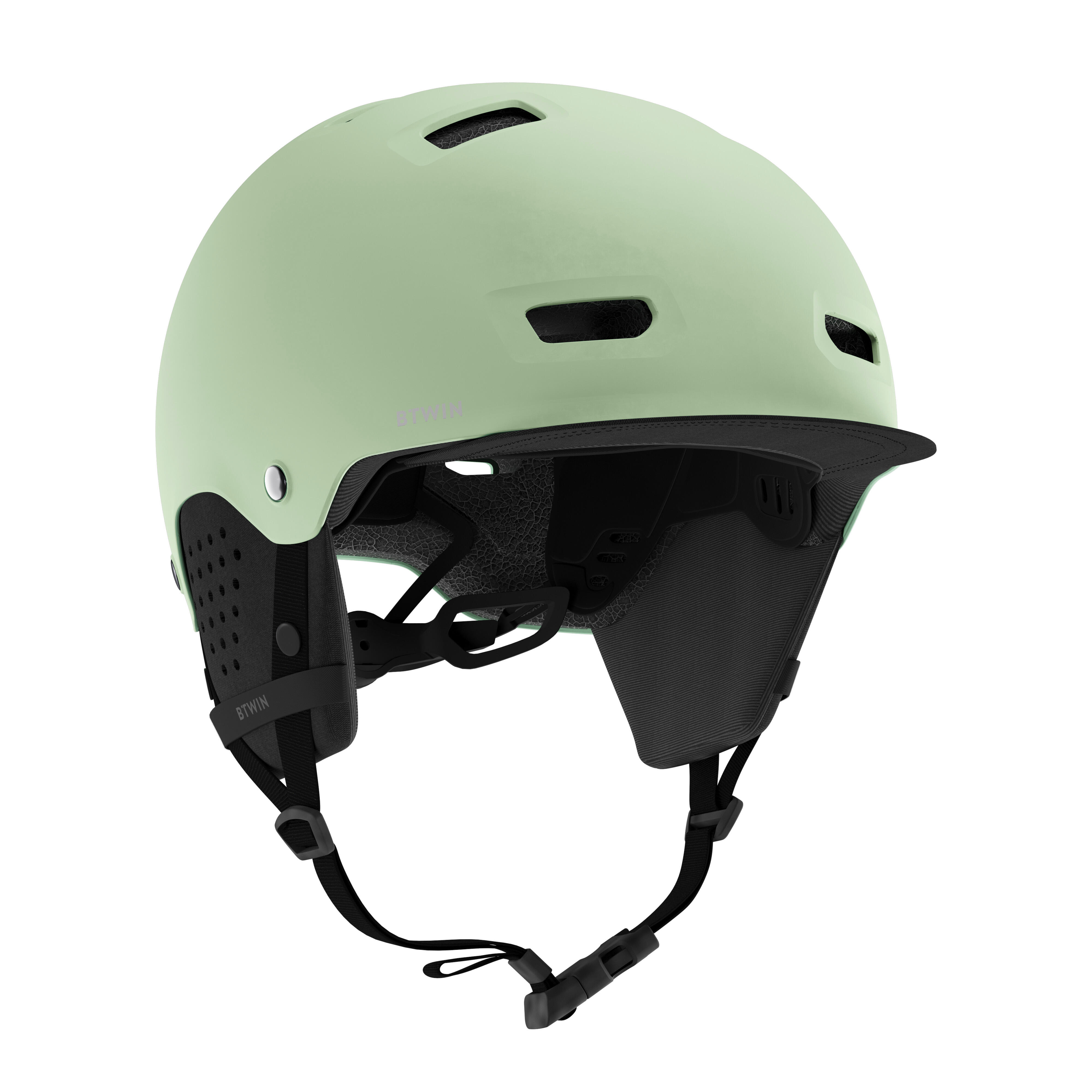 City Cycling Bowl Helmet 500 - Rosemary Green - Decathlon