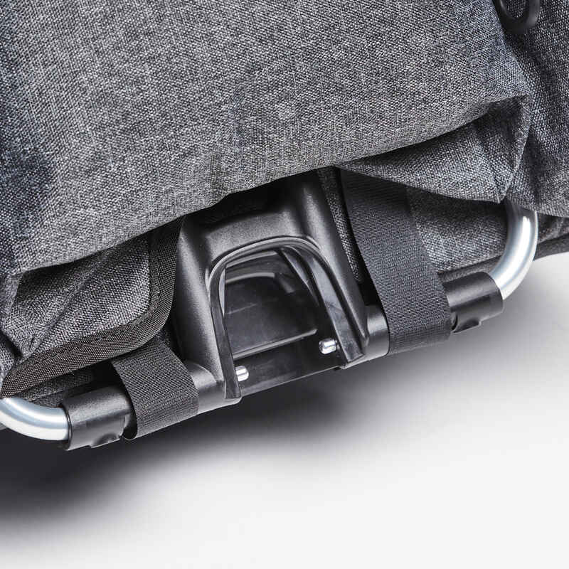 Alforja delantera 25 L para Bicicleta Plegable Gris - Decathlon