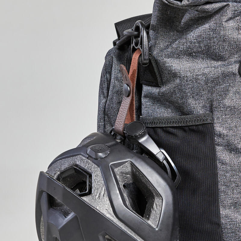 25 L Folding Bike Front Bag 1 Second Clip BTWIN - Decathlon