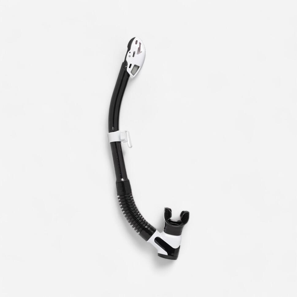 MARES Rebel Dry diving snorkel - Black and White MARES - Decathlon