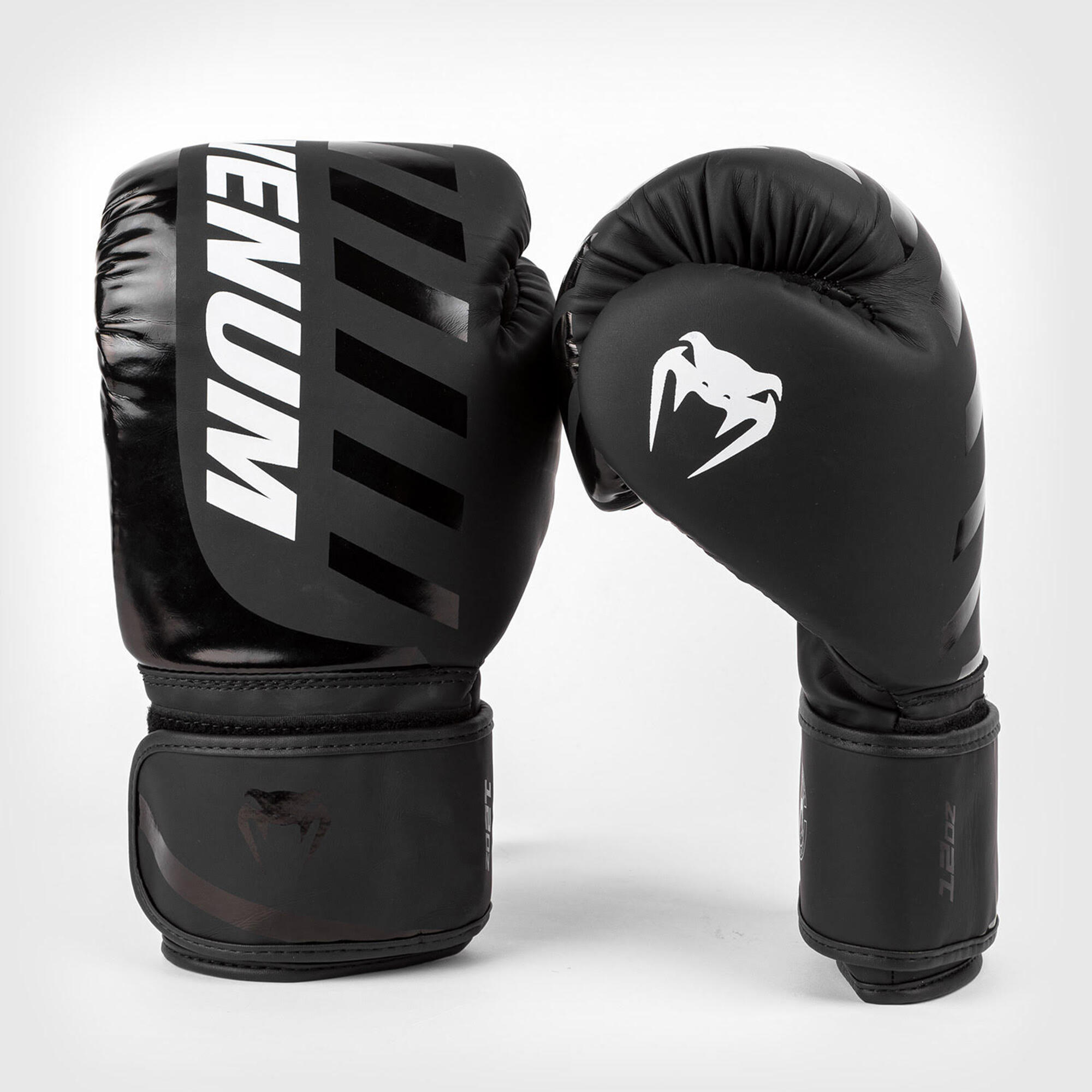 Boxerské rukavice Challenger 3.0 čierne - Decathlon