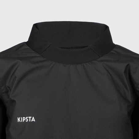 Kinder Trainingsjacke Rugby winddicht wasserdicht - Smocktop schwarz ...