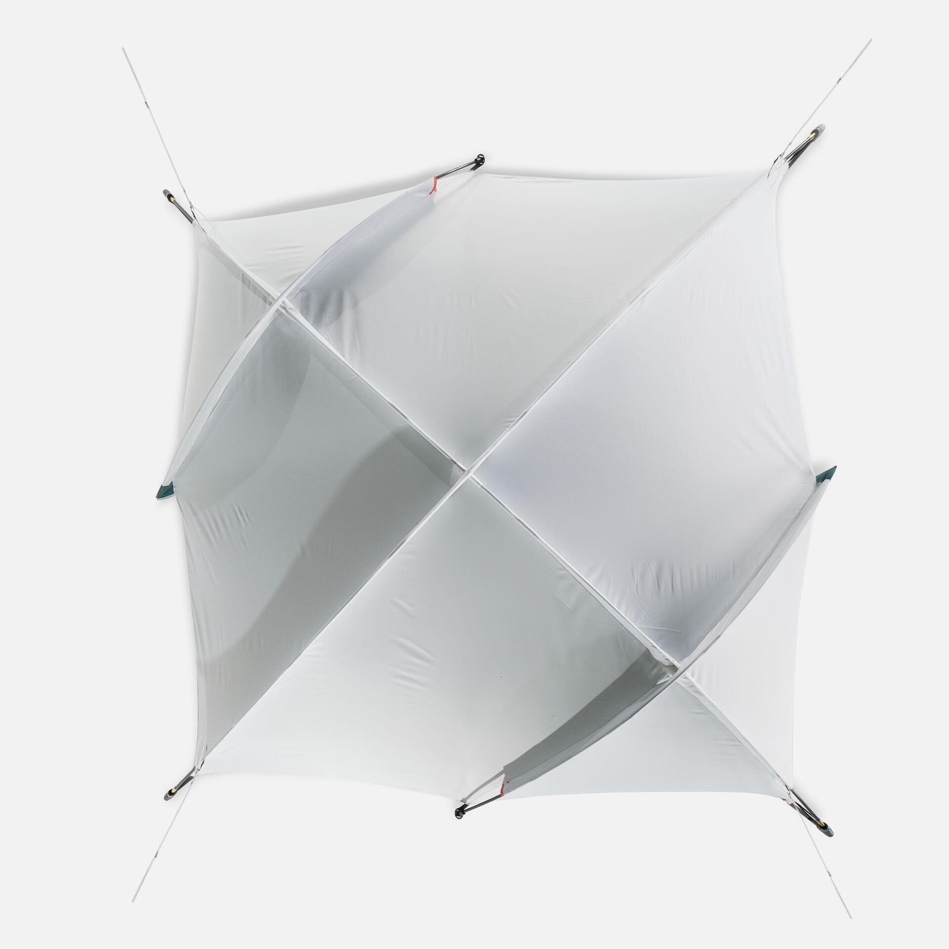 Camping Living Room with poles - Base Arpenaz ULTRAFRESH - 10 Persons