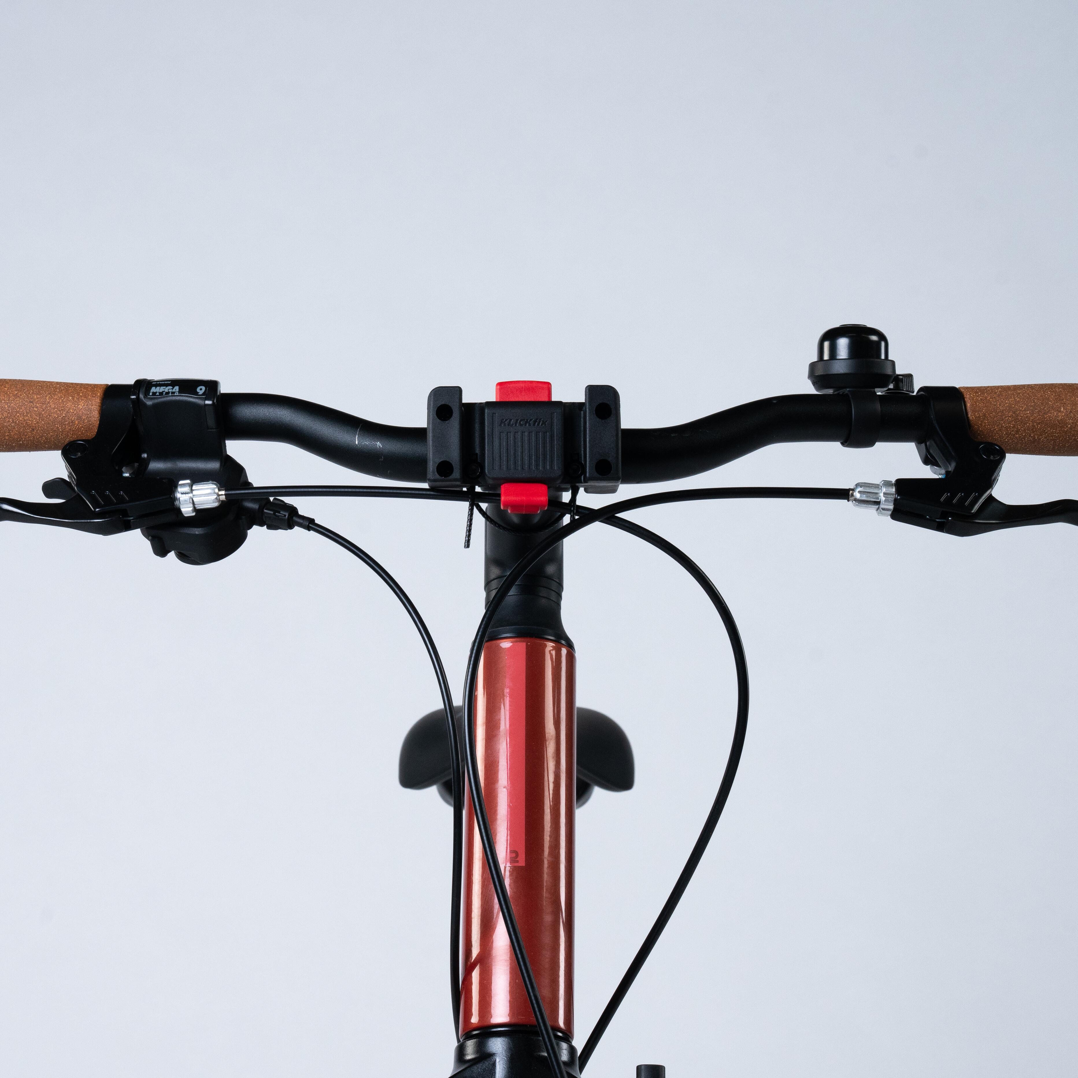 6 L Handlebar Bag with KLICKfix System - HB 500 - Black - Riverside ...