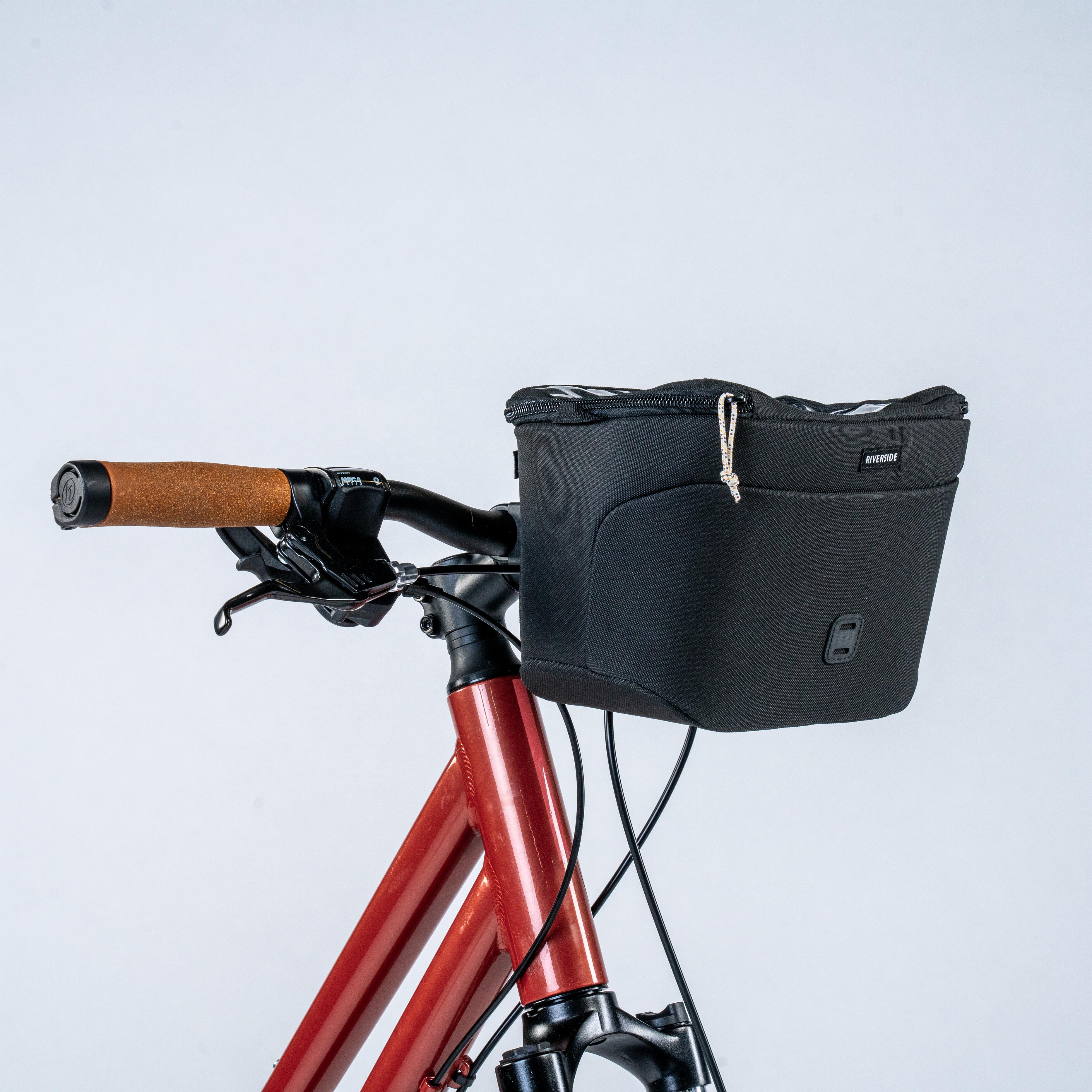 6 L Handlebar Bag with KLICKfix System - HB 500 - Black - Riverside ...