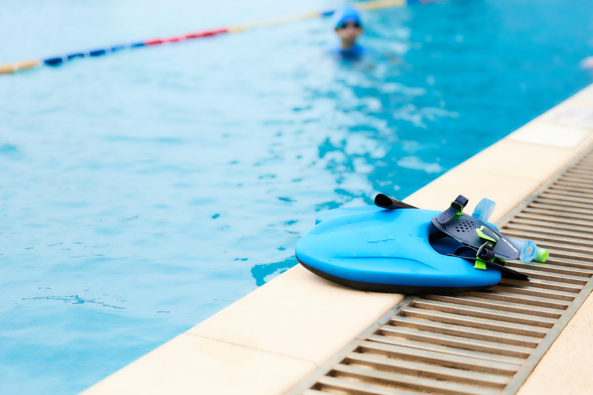 Triangle Swimming Kickboard - Dark Blue Blue