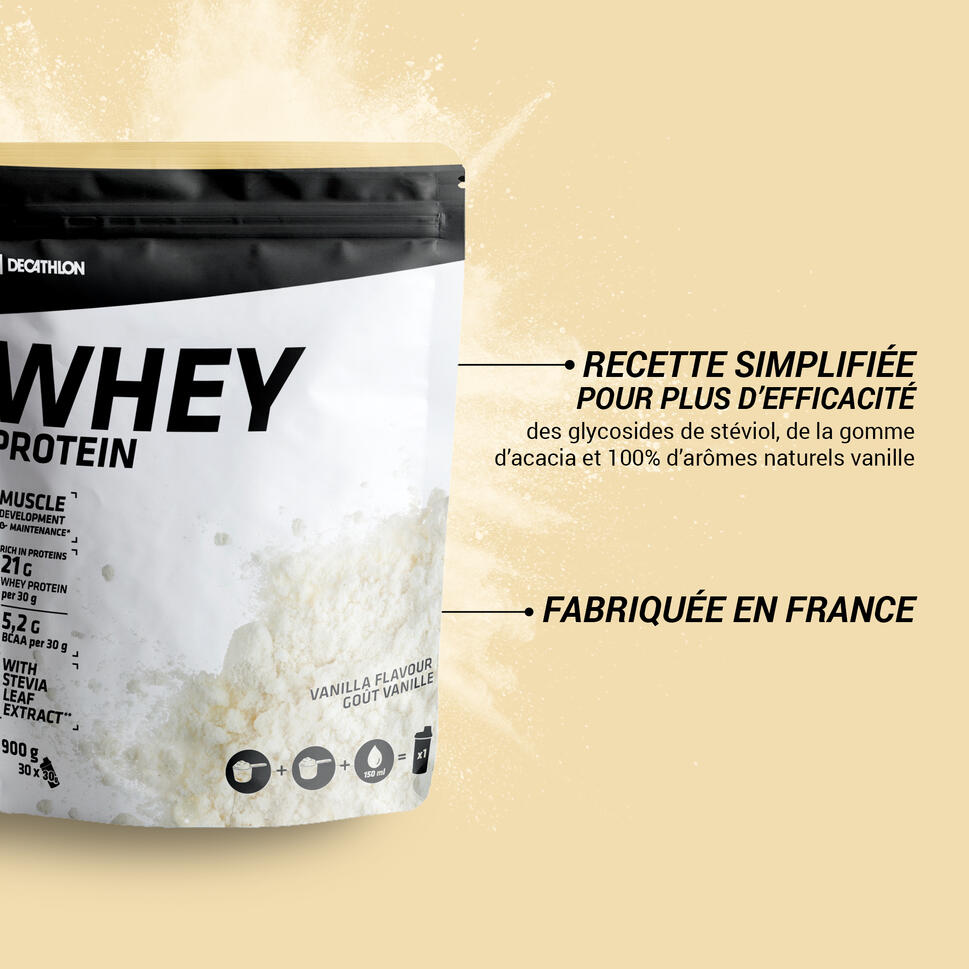 WHEY PROTEIN VANILLE 900G CORENGTH | Decathlon