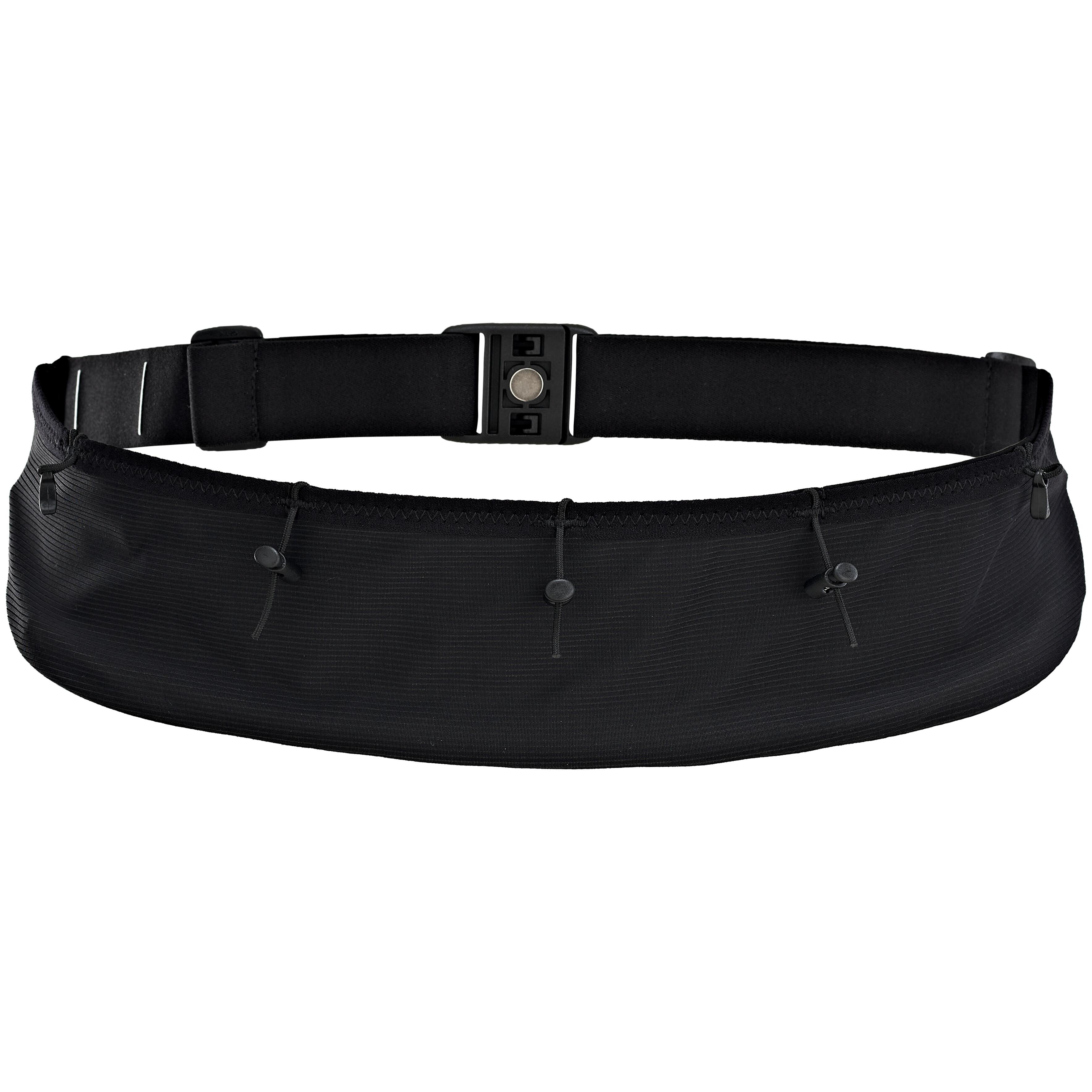 Long-Distance Triathlon Belt with Magnetic Buckle - smoked black - Van ...