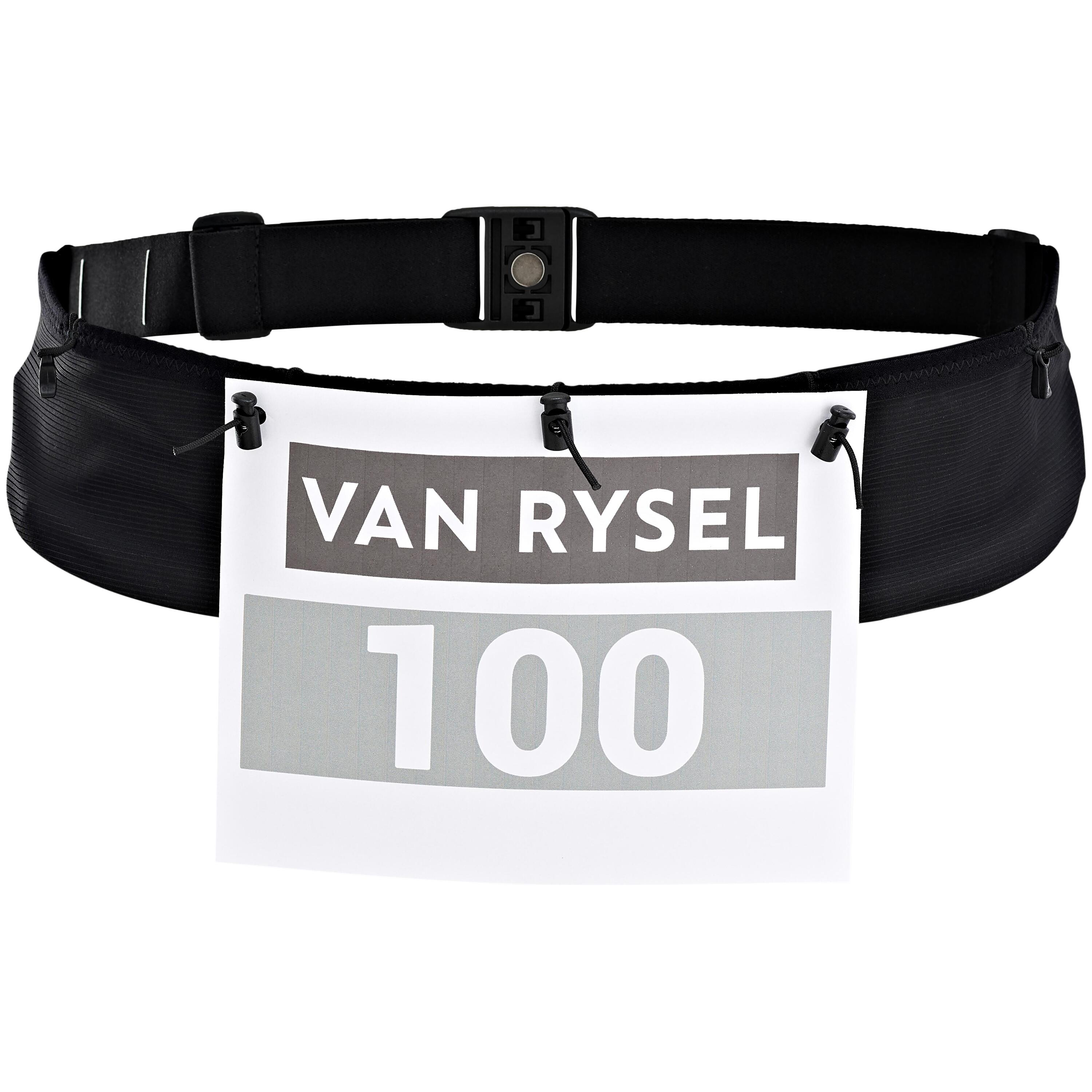 LONG-DISTANCE TRIATHLON NUMBER BELT WITH MAGNETIC BUCKLE | Decathlon