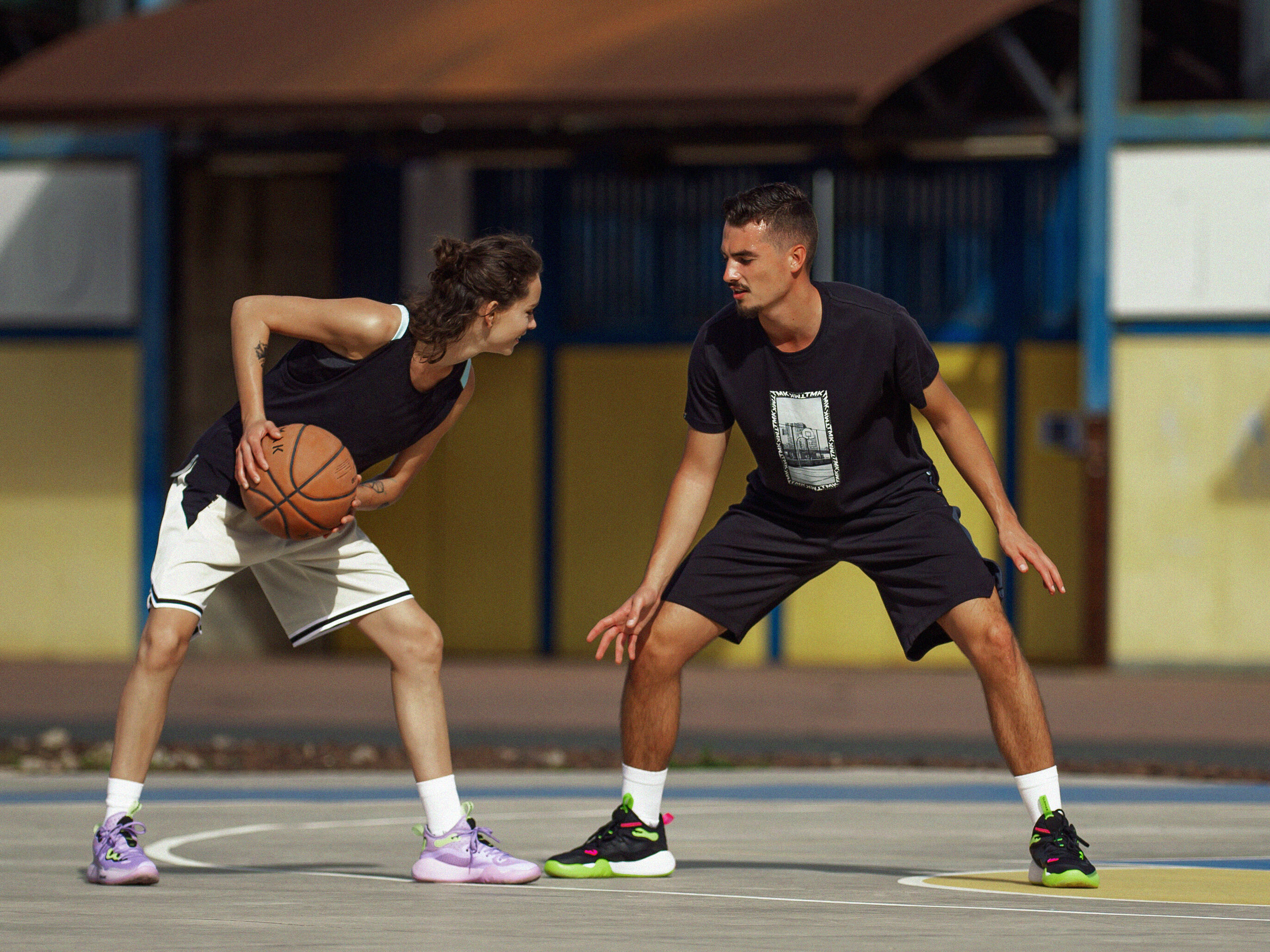 La position défensive au basketball